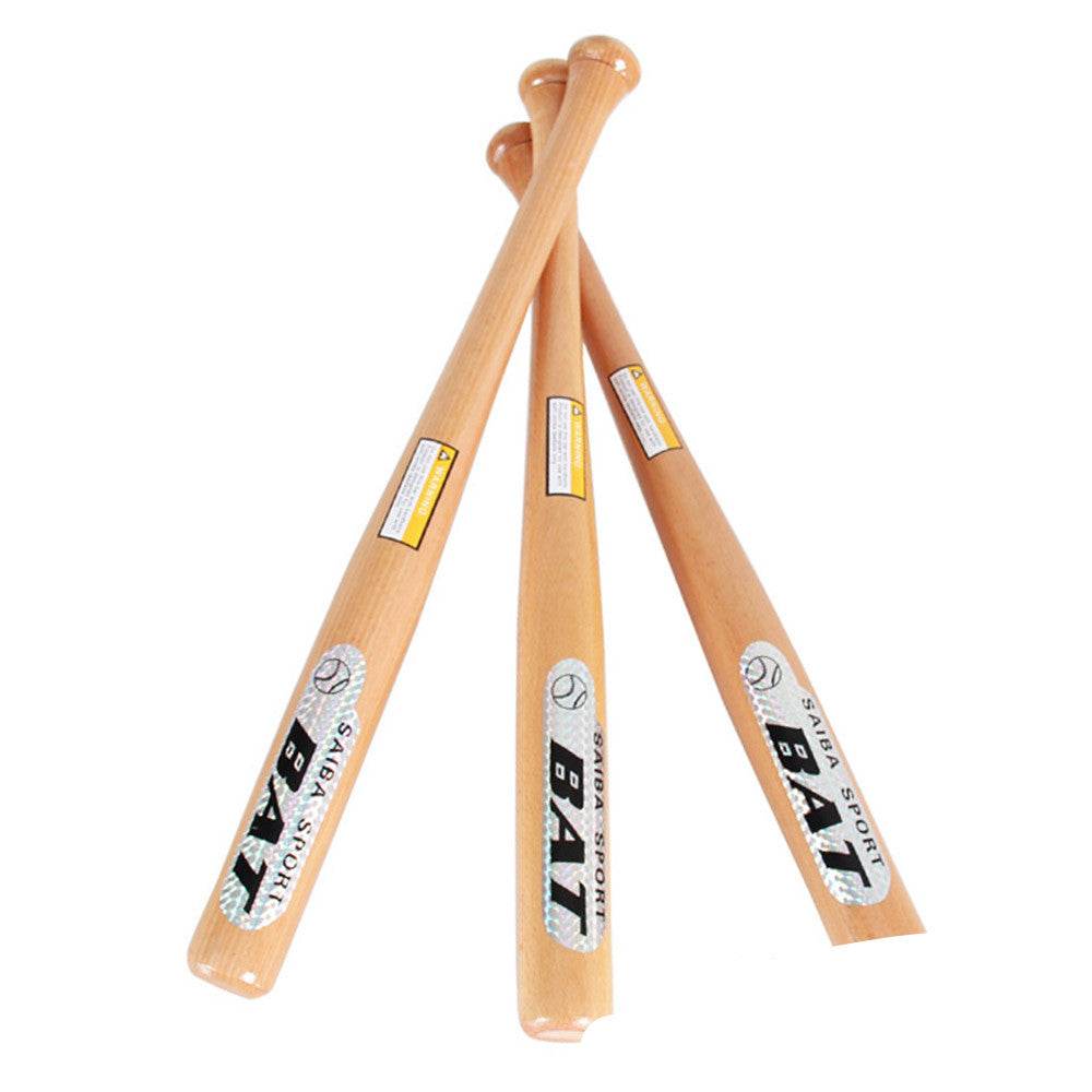 54cm Mahogany Wood Baseball Bat – Classic Hardwood Training Bat – WILKYs