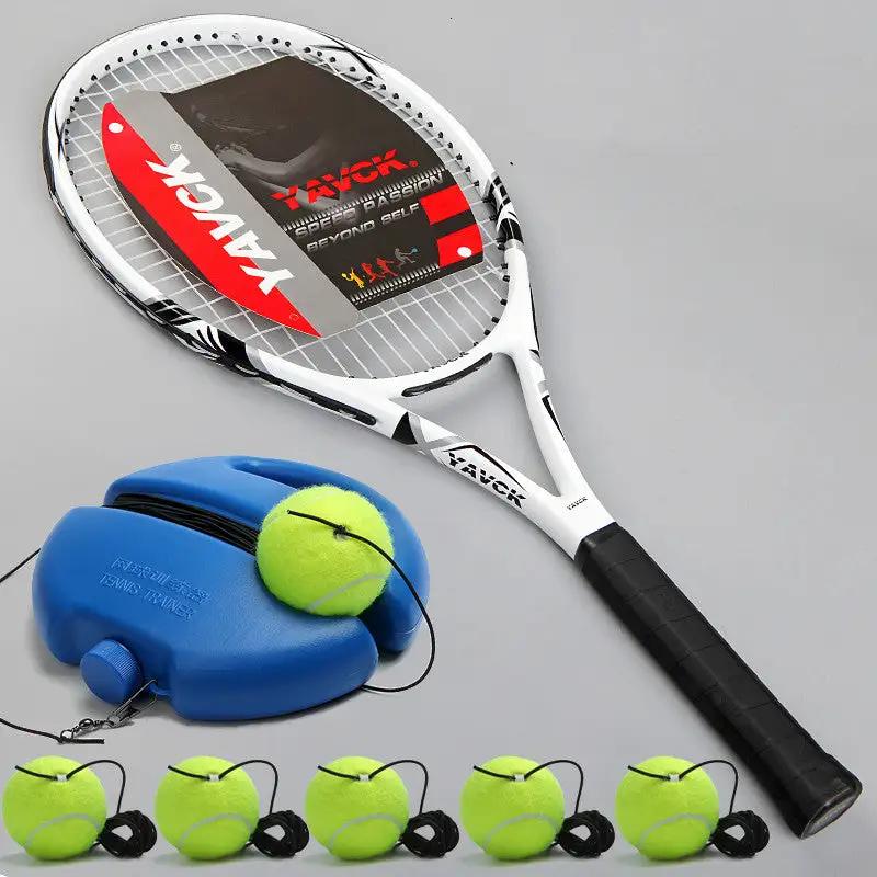 Fixed Tennis Trainer – Solo Practice Rebound Training Tool – WILKYs