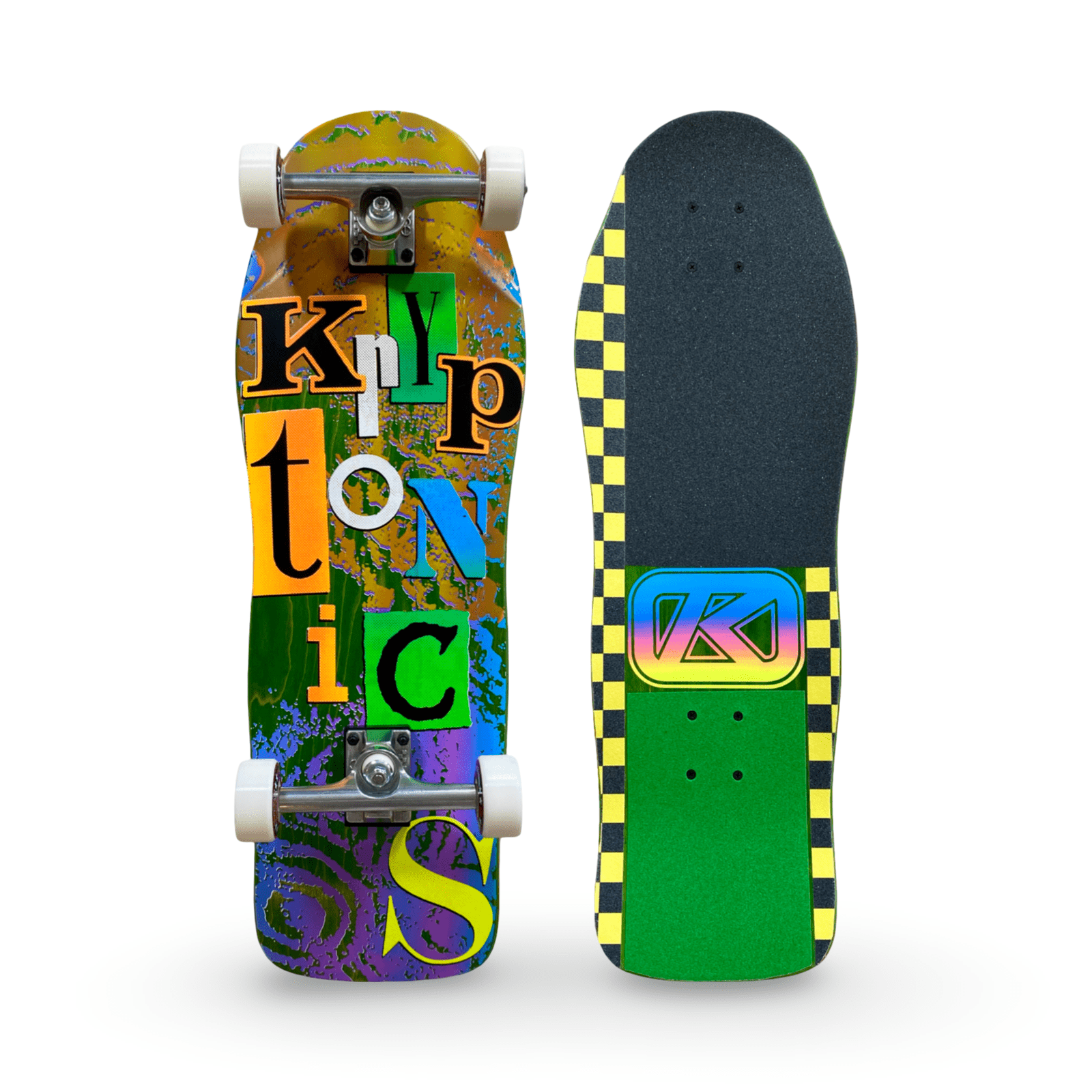 Kryptonics Ransom LIMITED EDITION 10.1"x30" HAND PAINTED Complete (1 of ...