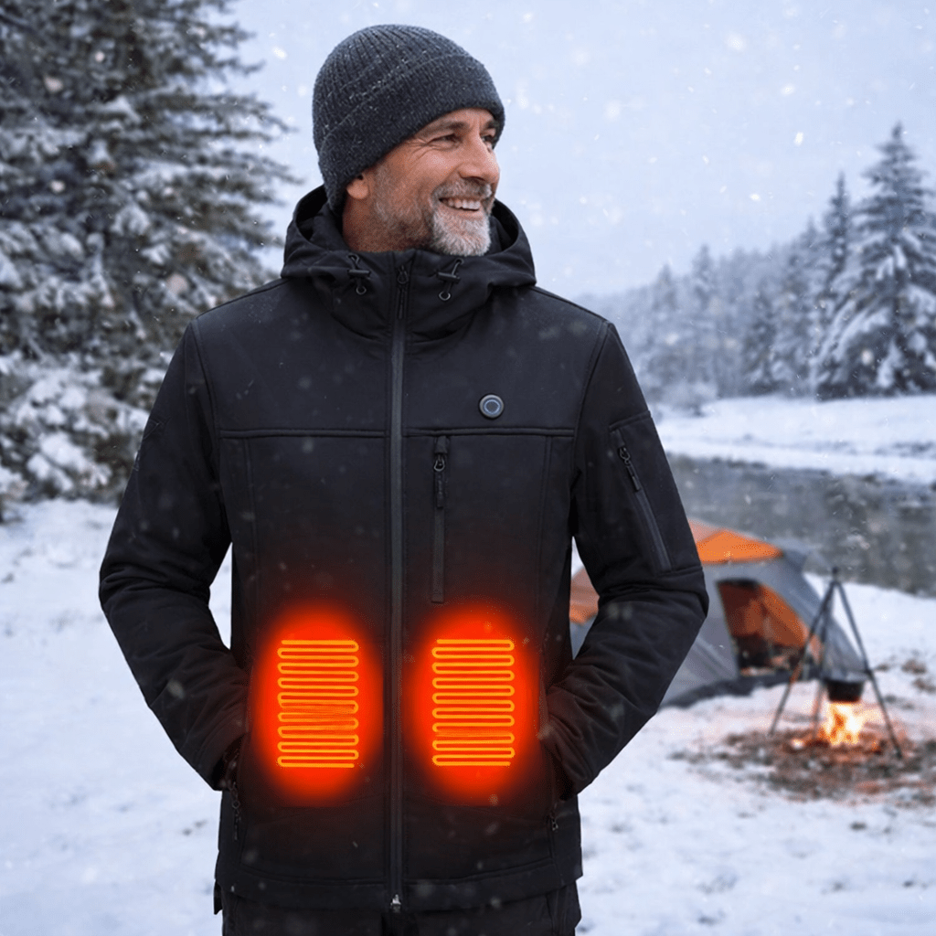 LITEGUEST 10-Zone Softshell Heated Jacket – USB Jacket – WILKYs