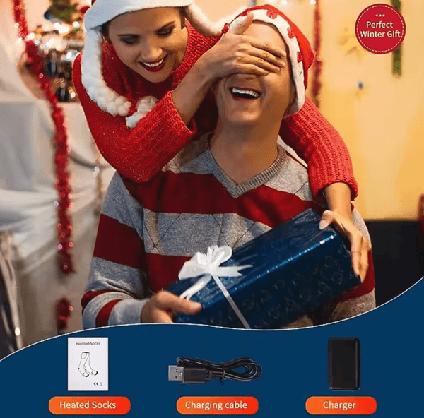 LITEGUEST Heated Leg Warmers – USB Electric Socks for Winter Outdoors ...