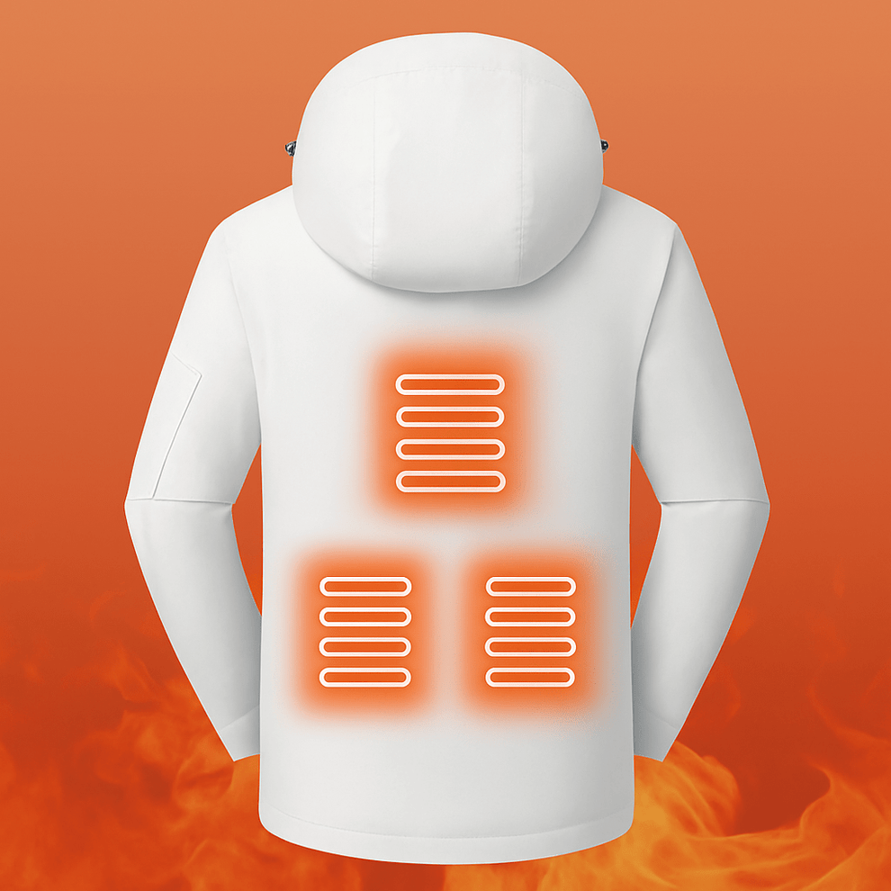 LITEGUEST Ski Waterproof 5-Zone Heated Jacket – USB Heated Winter Coat ...