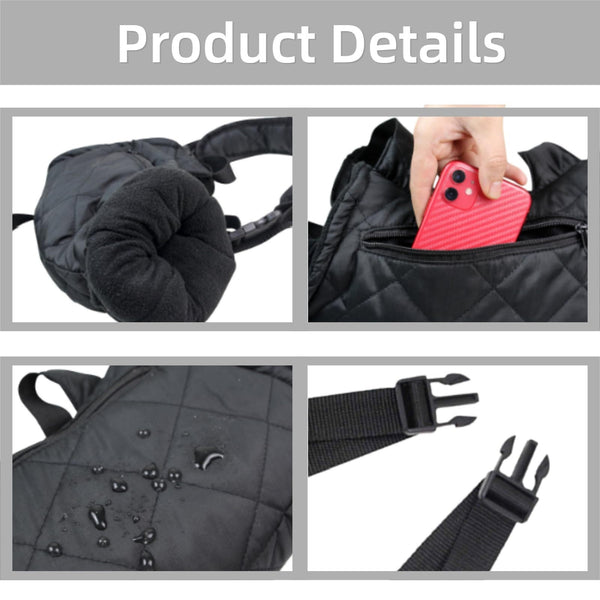 LITEGUEST USB Heated Hand Muff – Winter Outdoor Hand Warmers – WILKYs