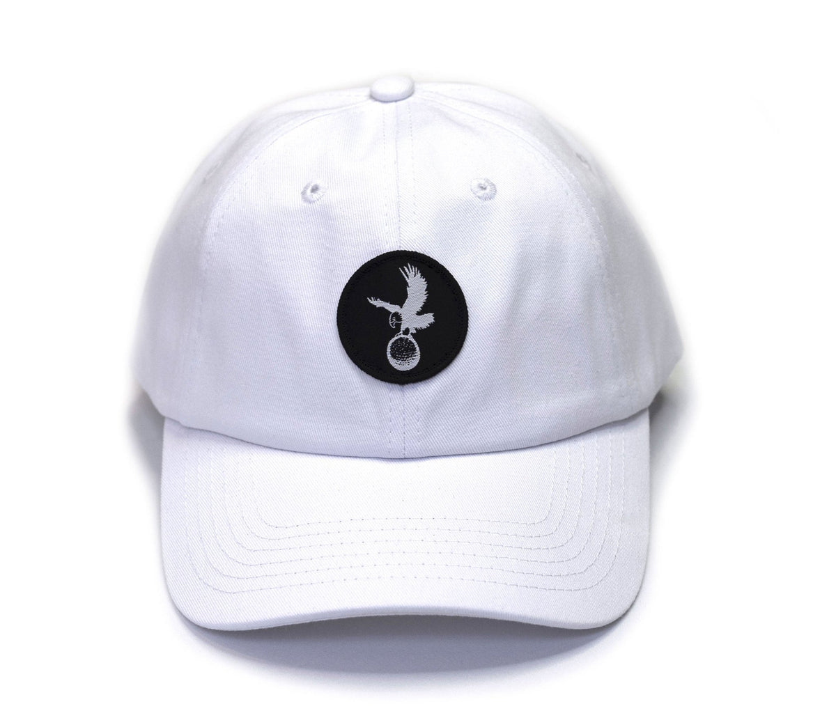 White Icon Baseball Hat – 100% Cotton, Adjustable | WILKYS – WILKYs
