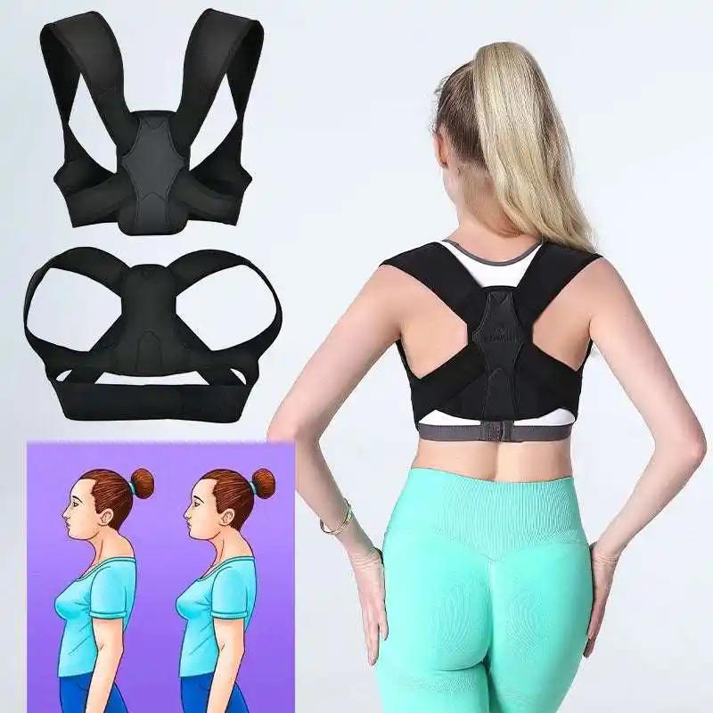 Back Posture Support – Adjustable Spine Alignment Brace for Pain Relief ...